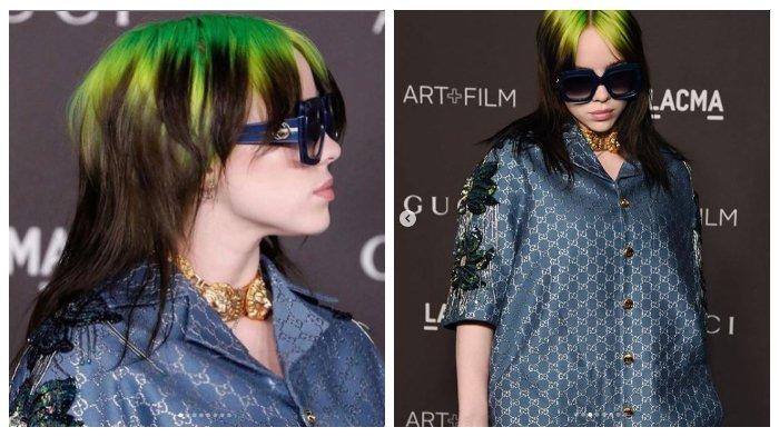 Intip Gaya Rambut Baru Billie Eilish Model Mullet Hijau Neon, Rambut ...