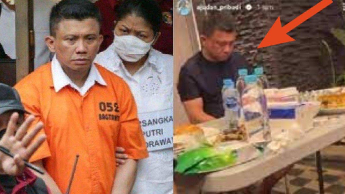 BEREDAR Foto Ferdy Sambo Nyantai di Rumah Makan, Kok Bisa Bebas Penjara ...