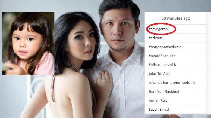 Gisella Anastasia Gugat Cerai Gading Marten, Tagar #SaveGempi Kuasai Twitter, Isinya Bikin ...