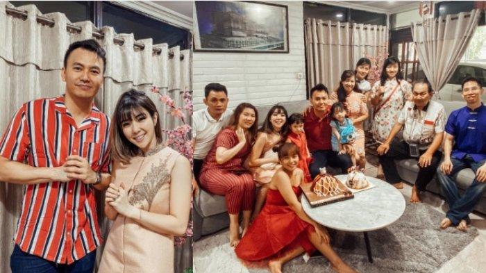 Potret Keseruan Gisella Anastasia Rayakan Imlek Sekaligus Rayakan Ultah Wijaya Saputra ...
