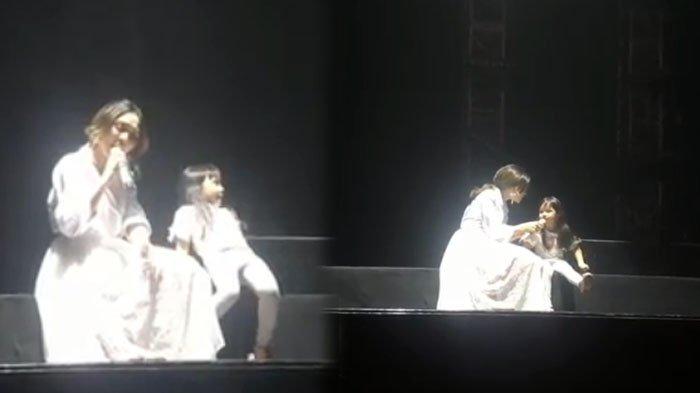 Gempi Ikut Gisel Nyanyi di Opening Lukas Graham, Lihat Aksi Gemasnya yang Buat Gading Marten ...