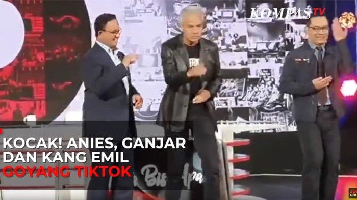 Lihat Aksi Ridwan Kamil, Ganjar Pranowo dan Anies Baswedan Ditantang Najwa Shihab - TribunStyle.com