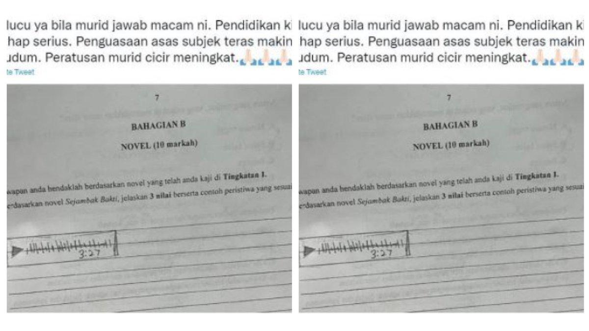 Tak Bisa Jawab Soal Ujian, Siswa Ini Malah Gambar Voice Note untuk ...