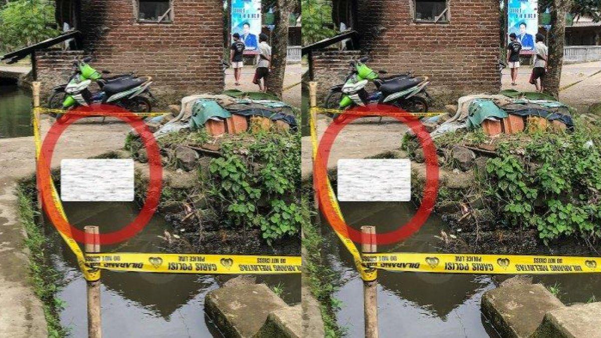 ASTAGFIRULLAH, Jasad Bayi Ditemukan Mengambang di Saluran Irigasi Tasikmalaya, Warga Heboh ...