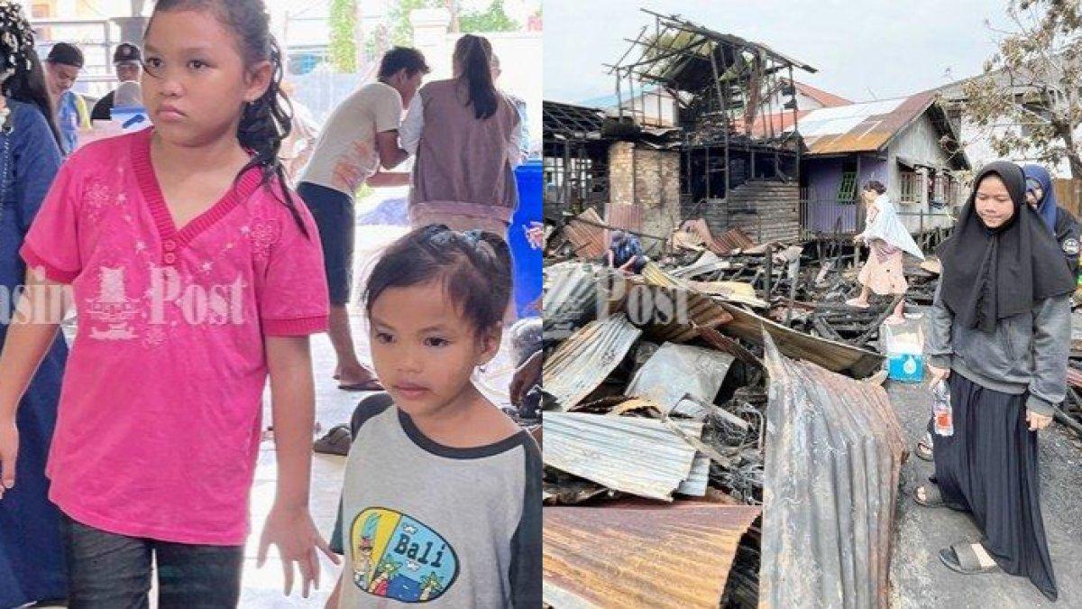 AKSI Heroik Ibu Rumah Tangga Selamatkan Tiga bocah dari Kebakaran Api ...