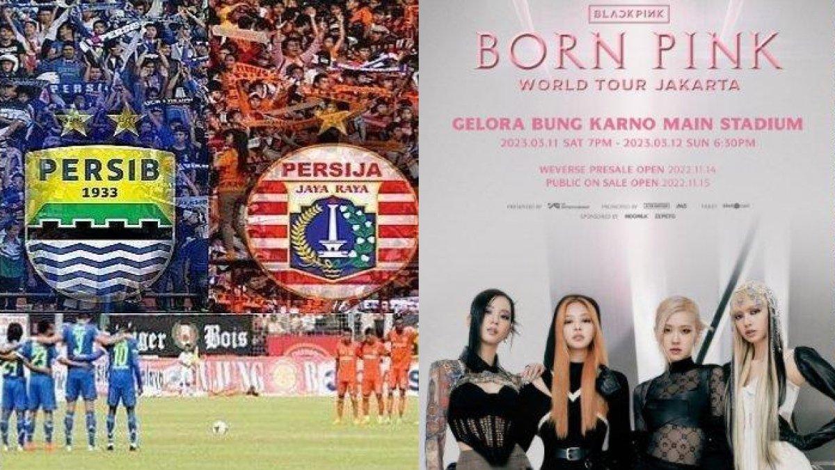 IMBAS Konser BLACKPINK Pertandingan Persija vs Persib Ditunda, IG ...