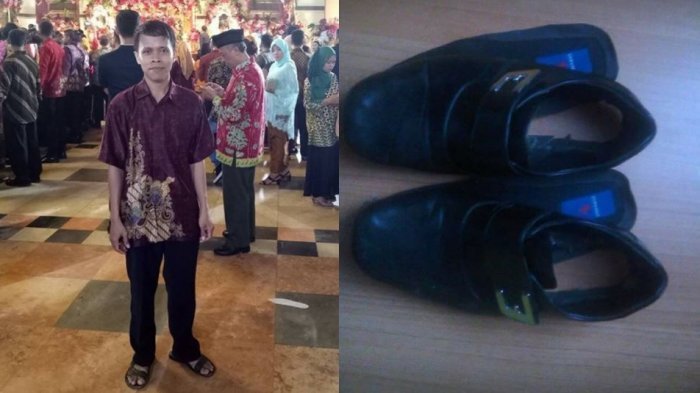 Bersepatu Jebol Hadiri Pernikahan Kahiyang Ayu, Saat Bersalaman ...