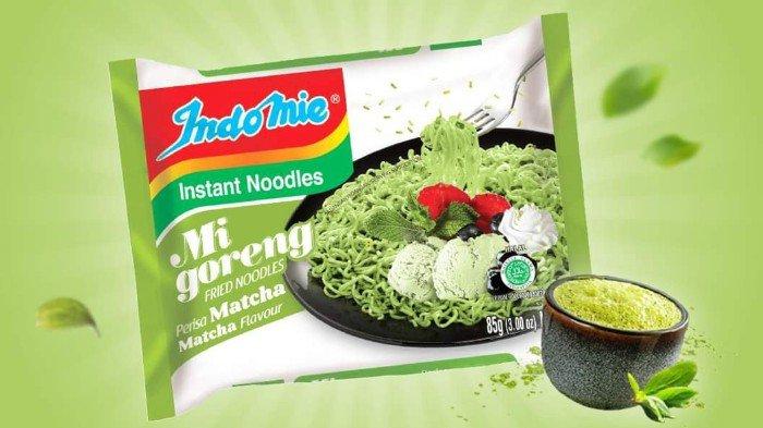 VIRAL di Media Sosial Varian Baru Indomie Rasa Matcha, Begini ...