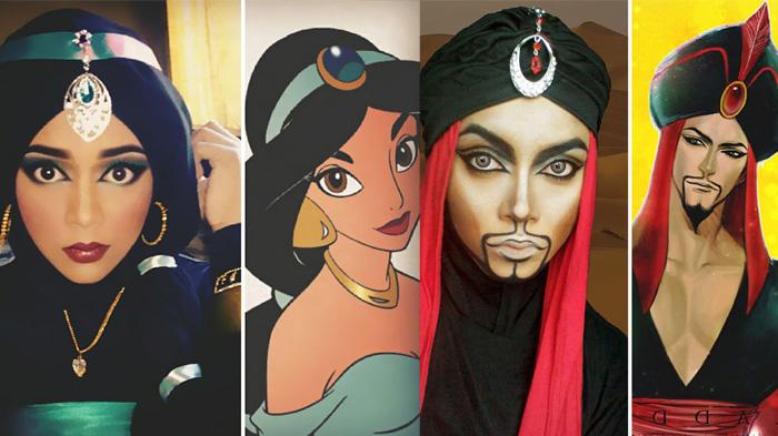 Karakter Disney - Hebat! Wanita Ini Bisa Berubah Jadi Tokoh Kartun ...