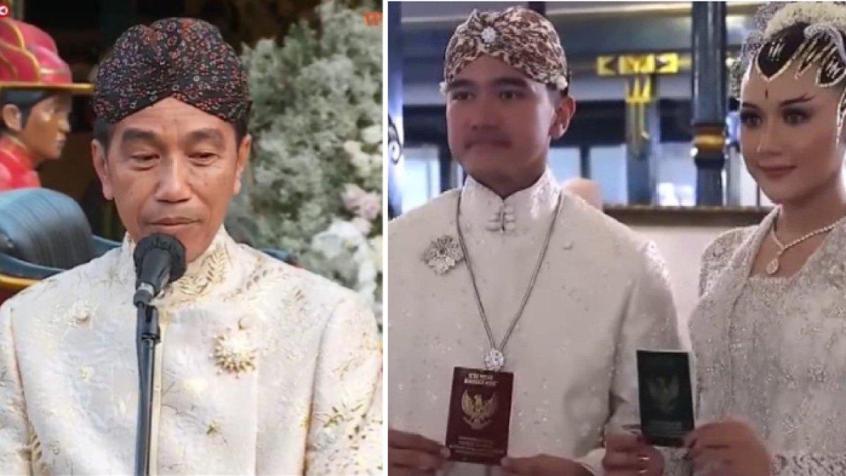 BOCOR! Petuah Jokowi Buat Istri Kaesang: Sabar Jadi Istri, Bapak Aja Nahan Sabar Hadapi Bocah ...