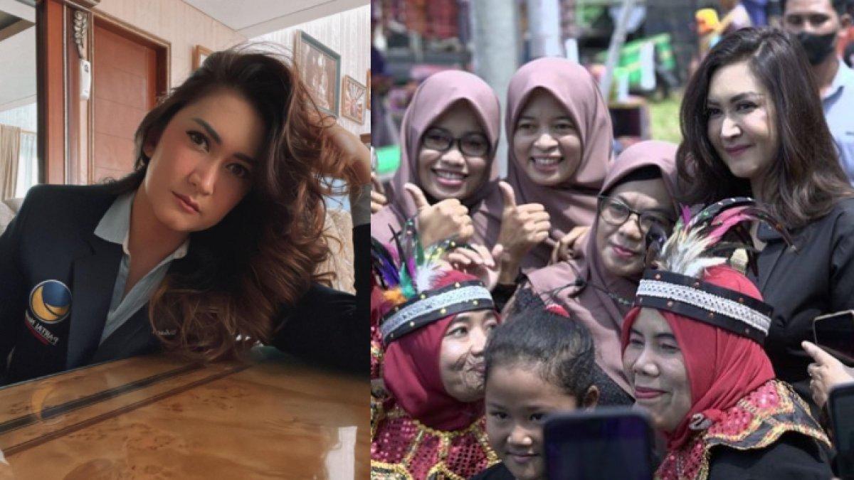 Masih Ingat Nafa Urbach? Artis yang Terjun Ke Politik, Kini Sering Melakukan Blusukan ke ...