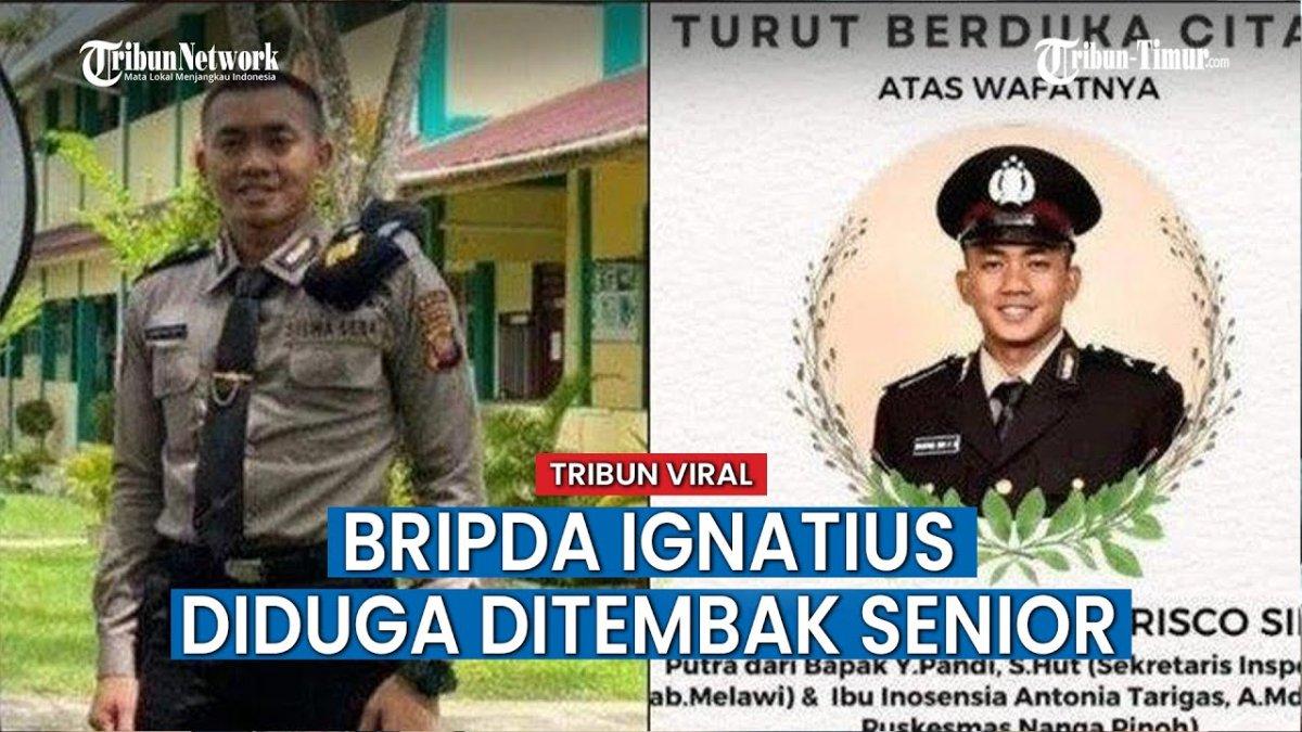 KRONOLOGI Bripda Ignatius Tertembak oleh Bripda IMS yang Sedang Mabuk, Tetapi Pistol Milik ...