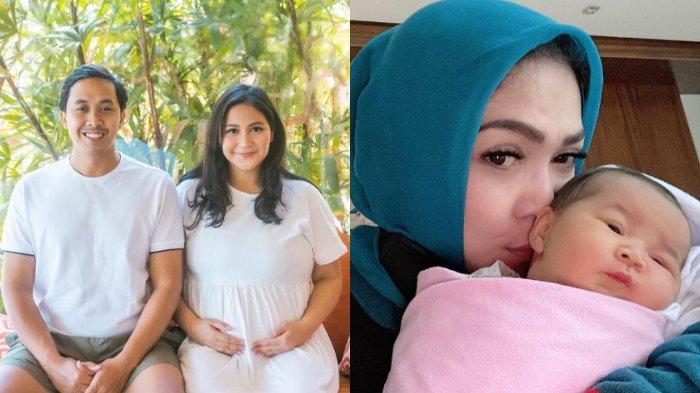 Caca Tengker Lahiran Anak Kedua, Rieta Amilia Bahagia Gendong Aruni Damani: 'Gemes Banget Ya ...