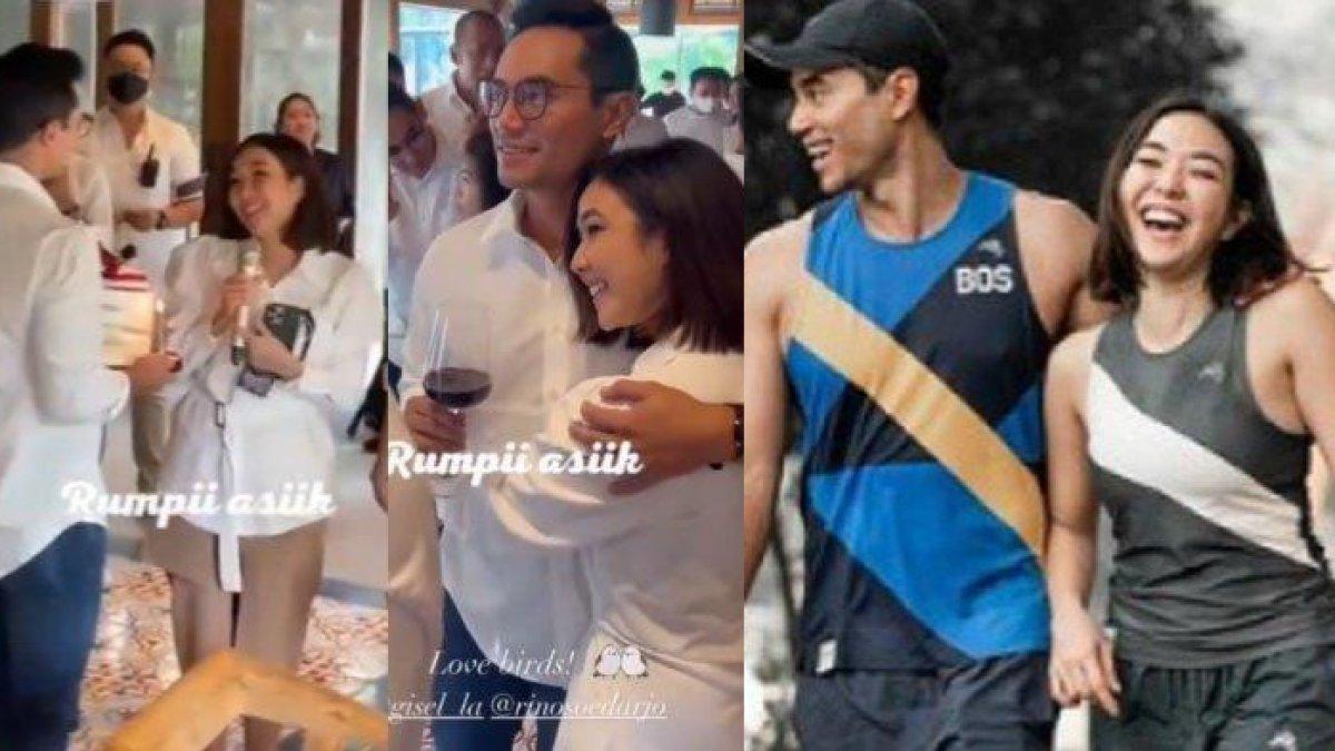 Akhirnya Go Publik, Kemesraan Gisella Anastasia dan Rino Soedarjo Terekam, Ramai Dikomentari ...