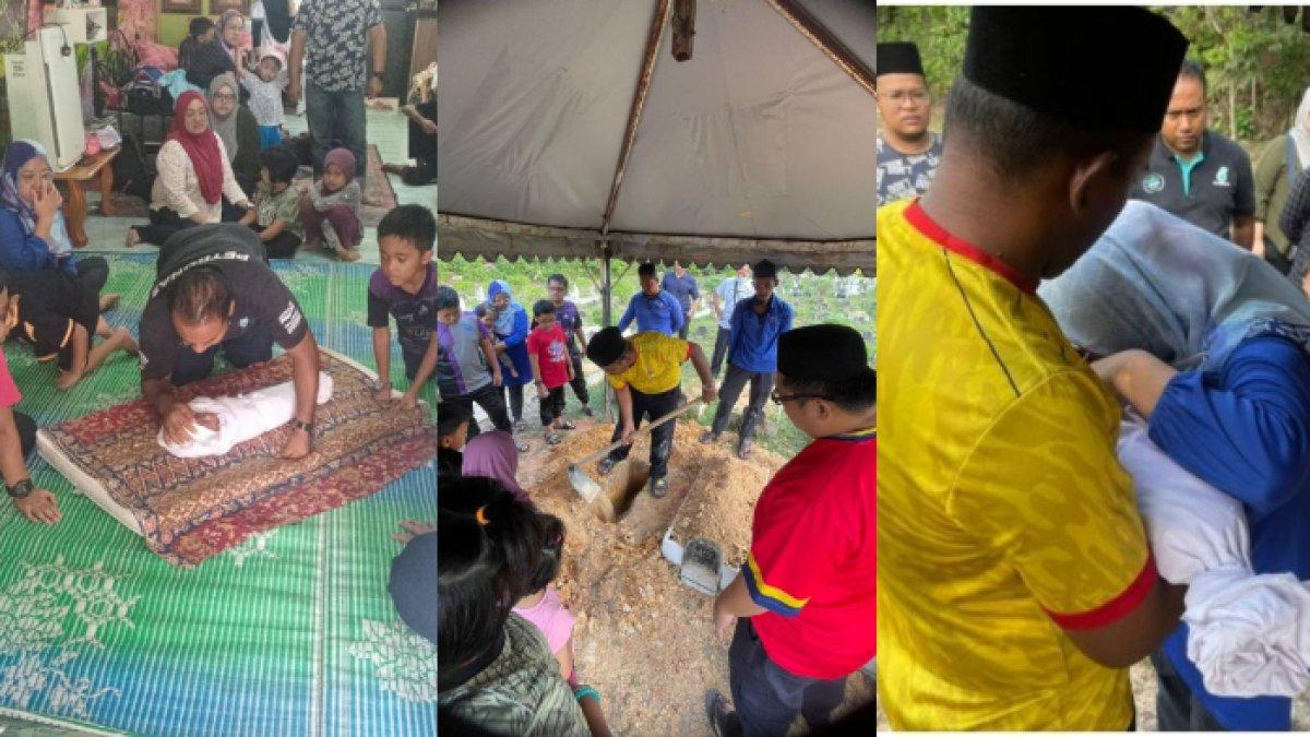 Momen Pilu Penggali Makam Harus Gali Kuburan Untuk Anak Sendiri, Sedih ...