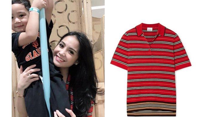 Terlihat Sederhana, Kaos yang Dipakai Nagita Slavina Ternyata Harganya Fantastis, Intip ...