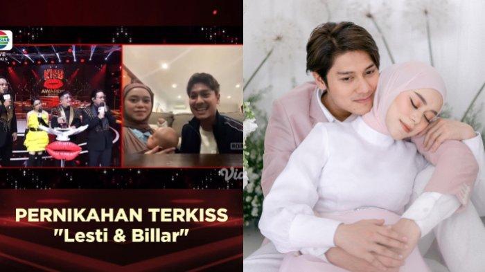 Menangkan Nominasi Pernikahan Terkiss, Rizky Billar & Lesti Kejora Borong Piala Kiss Awards 2022 ...