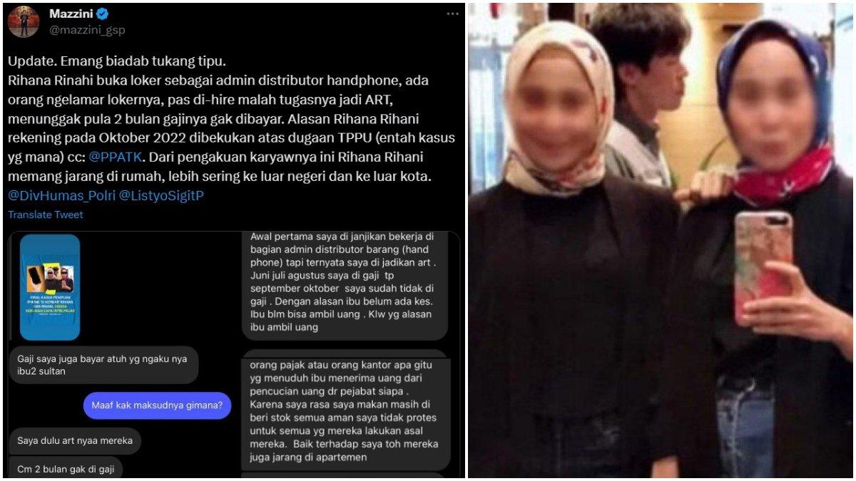 LICIK Si Kembar Penipuan iPhone Rihana Rihani, Buka Loker Admin Malah ...