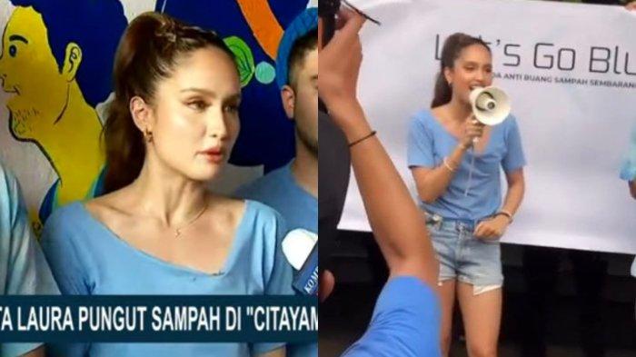 Aksi Cinta Laura Pungut Sampah di Citayam Fashion Week: Memberikan Contoh Yang Baik - Halaman 2 ...
