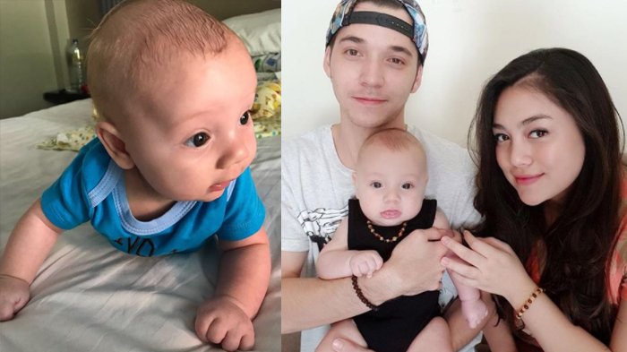 Pakai Topi Skibo, Ekspresi Ngambek Anak Celine Evangelista-Stefan ...