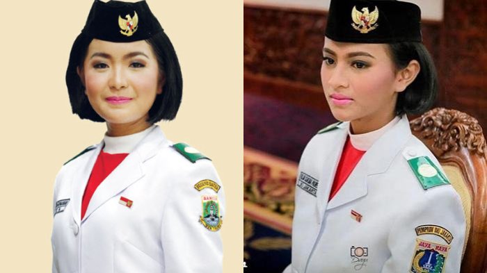 Pesona 5 Paskibraka yang Dipercaya Sebagai Pembawa Bendera Pusaka ...