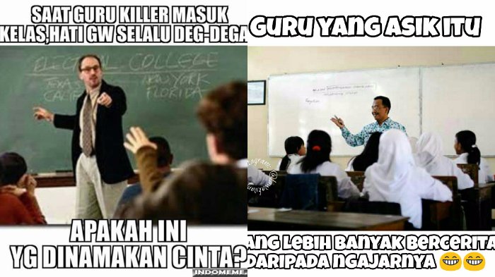 Hari Guru Nasional - Meme Ini Bikin Kangen Masuk Sekolah, Terima Kasih ...