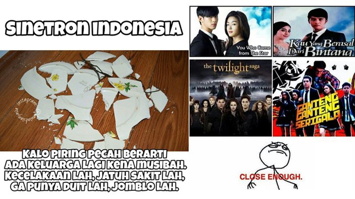 Ngakak! 10 Meme Sindir Sinetron Indonesia, Bukan Gambarnya yang Lucu ...