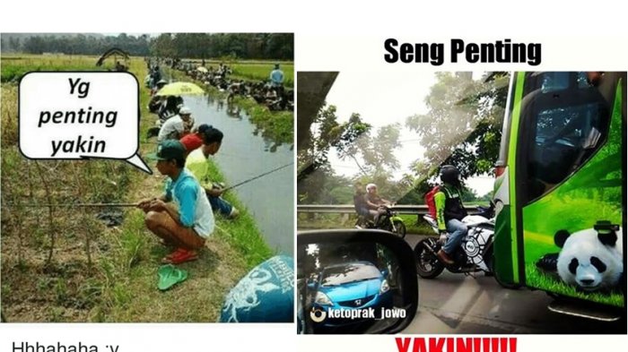 8 Meme Kocak 'Penting Yakin', Bukti Orang Indonesia Itu Percaya Diri ...