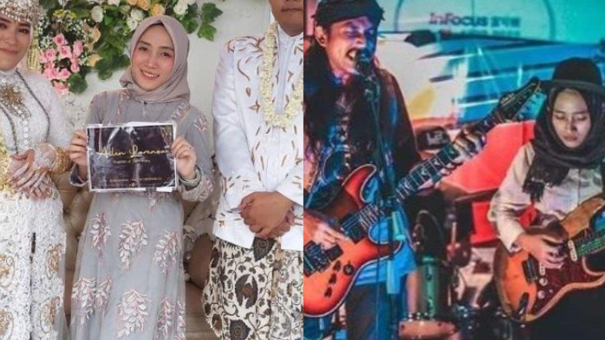 MC Kawinan Ini Ternyata Istri Artis Terkenal, Jago Main Gitar, Dulu ...