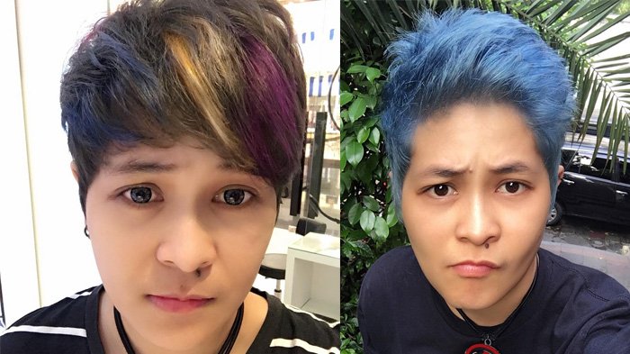 Begini Penampakan Rambut Baru Mita The Virgin yang Full Colour, Keren ...