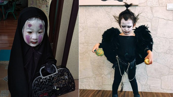 Ingat Momo Anak Berkostum Setan Tanpa Wajah? Sekarang Makin Gokil Jadi ...