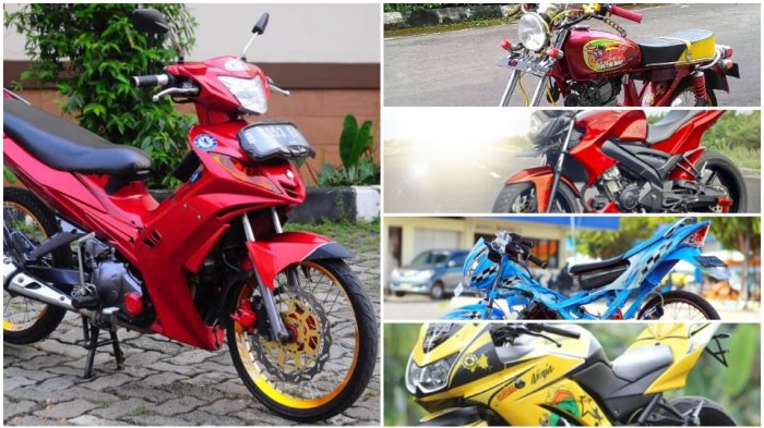 Tak Perlu Keluarkan Uang Banyak, 5 Motor Ini Mudah Dimodifikasi dan ...