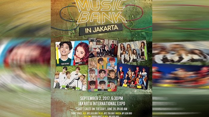 Yas! Daftar Harga dan Seat Plan Music Bank in Jakarta Udah Keluar Nih ...