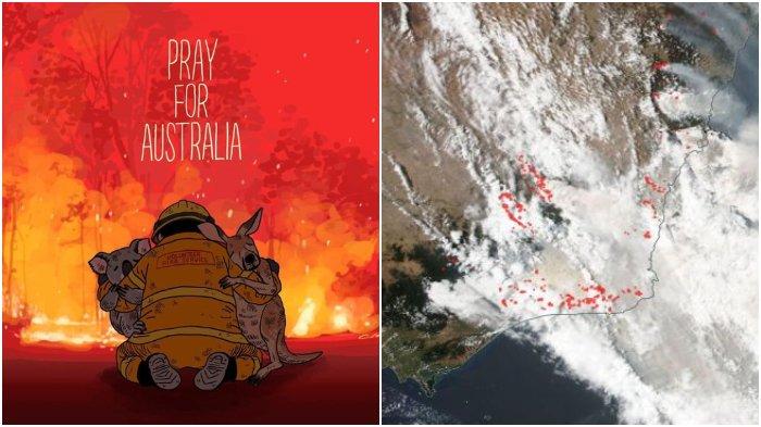 NASA Rilis Foto-foto Kebakaran Australia dari Luar Angkasa, 5,5 Juta ...