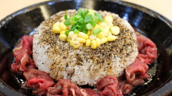 Resep Rice Pepper Beef ala Pepper Lunch, Makanan Hotplate Panas yang ...