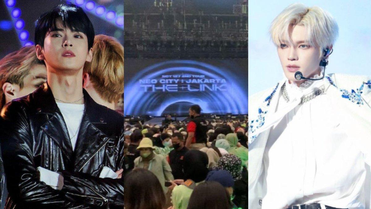 Konser Hari Pertama Dibubarkan, Penonton Desak-desakan, Member NCT 127 Taeyong & Doyoung Marah ...