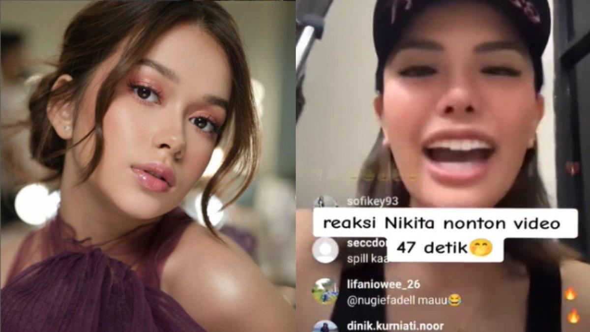 Janggal, Nikita Mirzani Ikut Tonton Video Viral 47 Detik Mirip Artis Rebecca Klopper 'Dikasih ...