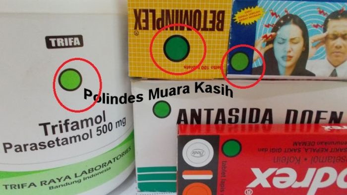 Arti Warna Hijau, Biru, Merah pada Kemasan Obat, Perhatikan Baik-baik ...