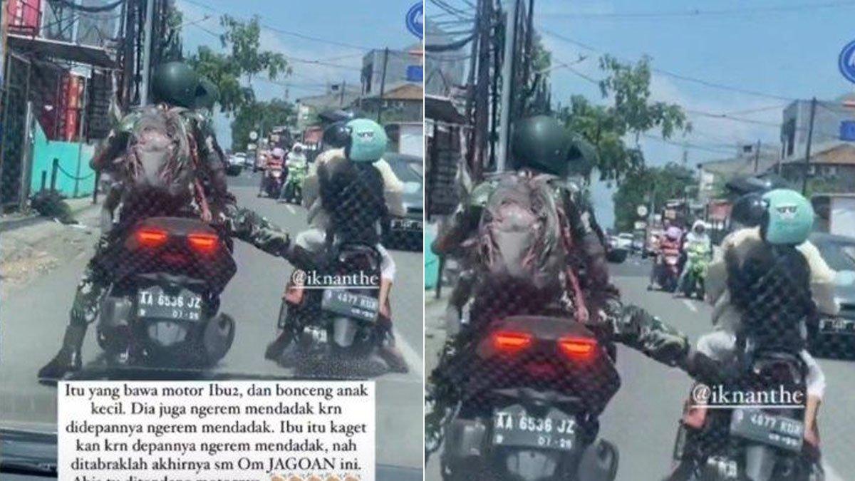Praka ANG Oknum TNI Tendang Pemotor Kini Minta Maaf, Langsung Ditindak Tegas, Begini Nasib ...