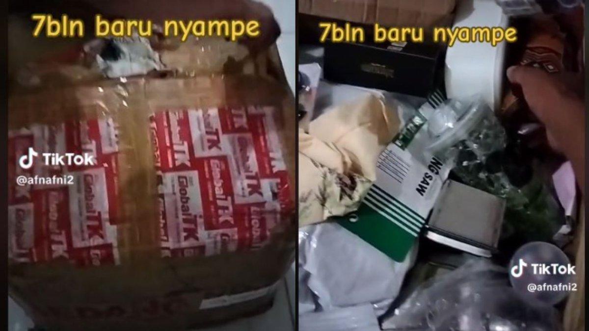 7 Bulan Paket Kiriman dari Luar Negeri Baru Sampai, Ketika Dibuka ...