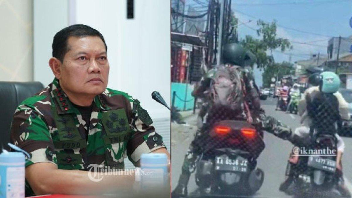 Buntut Aksi Praka ANG Tendang Ibu-Ibu Pemotor Boncengkan Anak, Panglima TNI Sampai Minta Maaf ...
