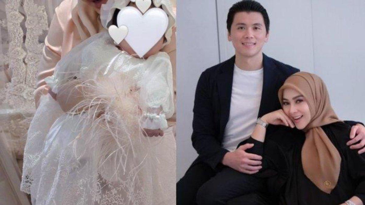 Penampilan Perdana Anak Syahrini dan Reino Barack Umur 2 Bulan ...