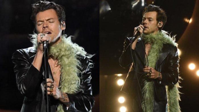 Penampilan Harry Styles saat Buka Grammy Awards 2021 Curi Perhatian ...