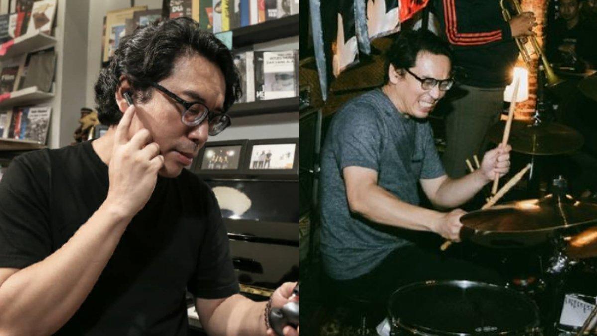 7 Potret Akbar Bagus Sudibyo Kakak Indra Bekti, Drummer Band Efek Rumah ...