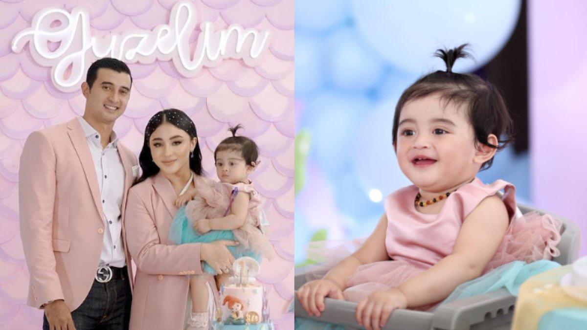 Momen Mewah Perayaan Ultah Baby Guzelim ke-1, Anak Ali Syakieb dan ...