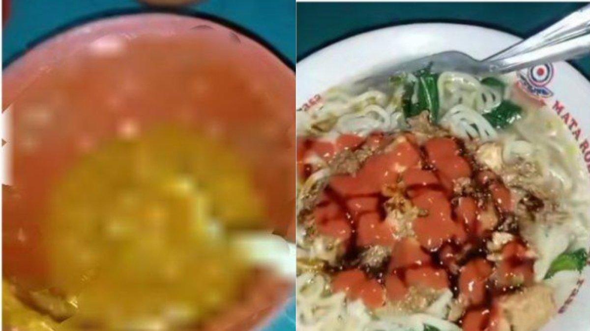 Pria Makan Mie Ayam di Daerah Bantul, Kaget saat Ambil Sambal ke Mangkok: Ada Banyak Belatungnya ...