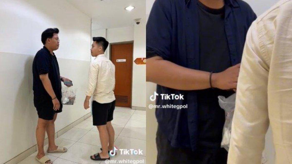 VIRAL Pria Diduga Lecehkan Pria Lain di Toilet, Hendak Pegang Organ ...