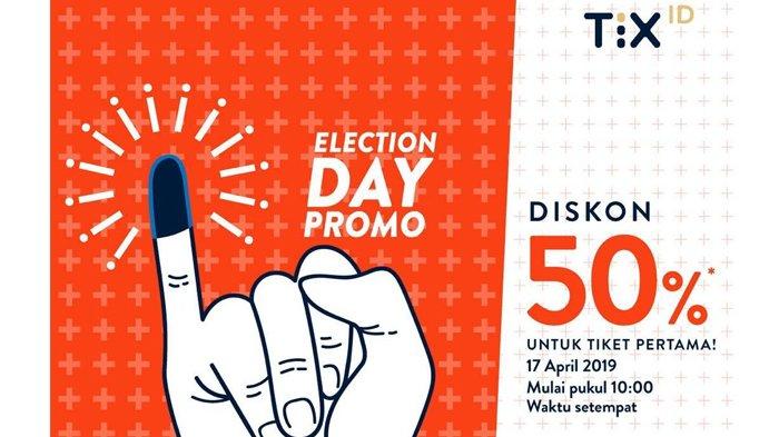 Promo Pemilu 2019 Diskon 50 Persen untuk Semua Film yang Tayang di XXI ...