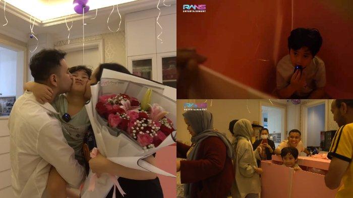 Kejutan Rafathar di Ultah Pernikahan Raffi dan Nagita, Rela Sembunyi di Dalam Box, Intip ...