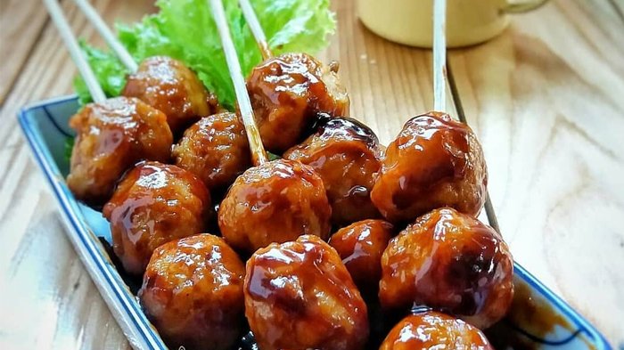 Resep Sate Pentol Ayam - Jajanan Sehat Dijamin Higienis dan Mudah ...